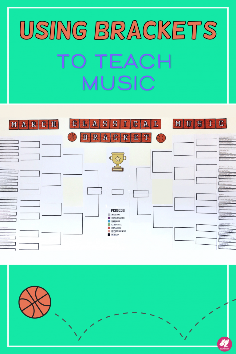 How to Use a Music Bracket in Your Classroom - SillyOMusic