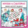 Low to No-Prep Winter Resources for the Music Room - SillyOMusic