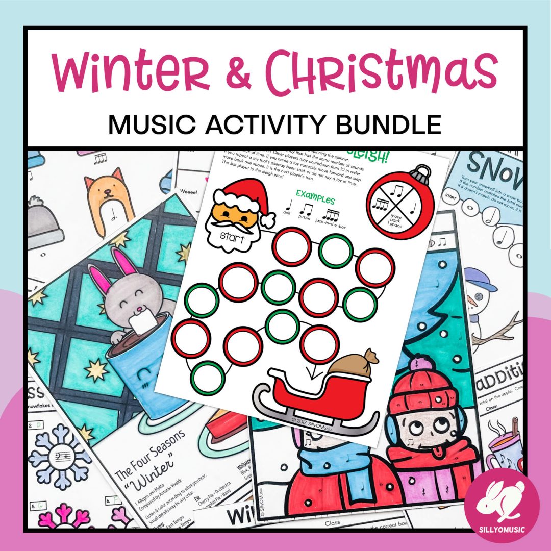 Low to No-Prep Winter Resources for the Music Room - SillyOMusic