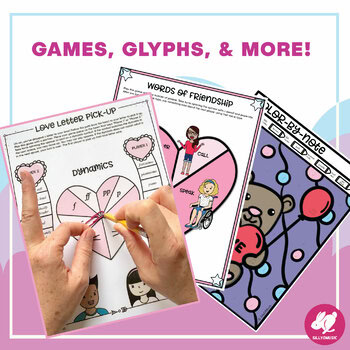 Valentine's Day Music Activities, Worksheets, and Color by Note Pages ...