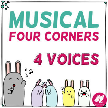 Musical Four Corners - 4 Voices Interactive Game - with Shout & Call ...