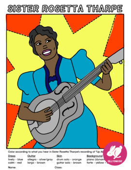 Women's History Month Music Worksheets, Coloring, and Music Centers ...