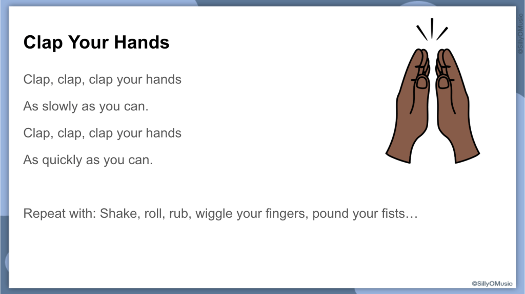 Pre-K Music Lesson 1 - Google Slides - First Week of School ...